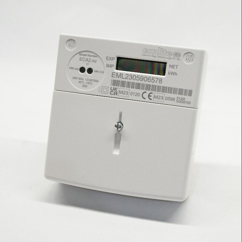 Emlite 1-Ph Bi-Directional Generation Meter 100A (1000 Pulse/KWh) Incl ...