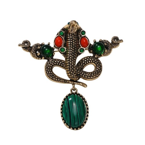 Eye Catching Indian Snake Enamel Pin for Themed Parties and ...