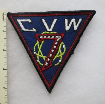 US NAVY CARRIER AIR WING CVW-7 PATCH | eBay