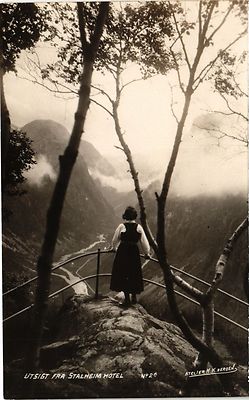 CPA AK NORWAY Utsigt Fra Stalheim Hotel (257918) | eBay