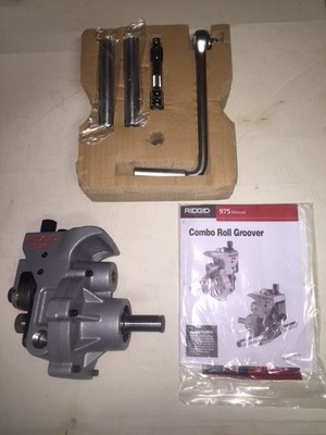 RIDGID 975 ROLL GROOVER 916 300 300 COMPACT 535 1822 PIPE THREADER 1-1/ ...