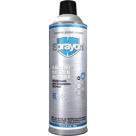 Sprayon Sc0848000 Electrical Degreaser, 13 Oz Aerosol Spray Can, Liquid ...
