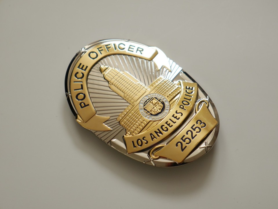 The Rookie TV Show John Nolan Badge #25253, 1:1 Replica Badge, FREE ...