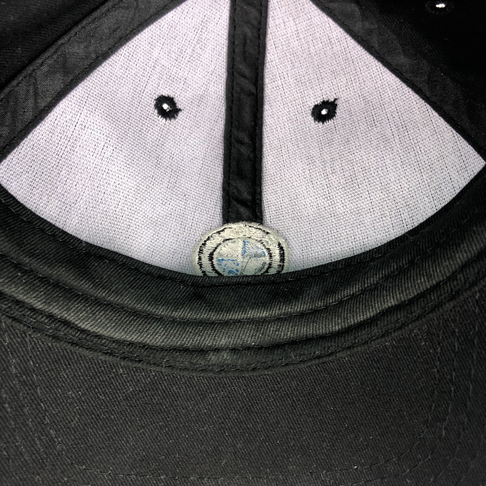 BMW Lifestyle Black Logo Strapback Hat Cap - Gem