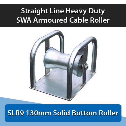 Armoured Cable Rollers Straight Line Heavy Duty SWA Cable Rollers 90mm ...