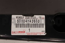 Toyota Genuine OEM 57104-48050 Member Sub-assy Front Cross 5710448050 ...