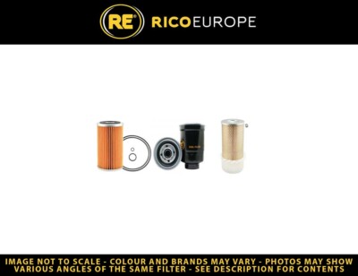 Filter Service Kit Fits TCM FHD25Z2.5 Air Oil Fuel w/ISUZU 4BC2PE Eng ...