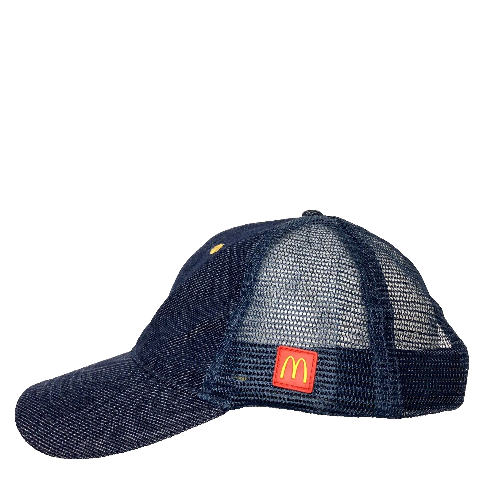 McDonalds Crew Hat Employee Work Fast Food Patch Logo… - Gem