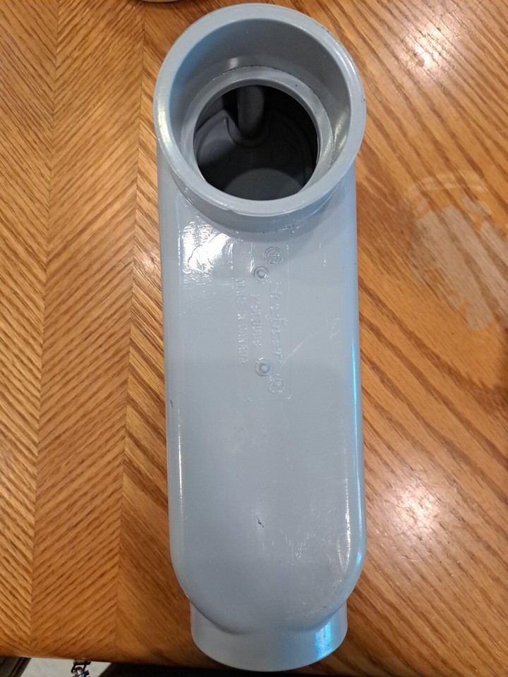 Scepter 2" PVC LB Conduit Body Fitting with Gasket | eBay