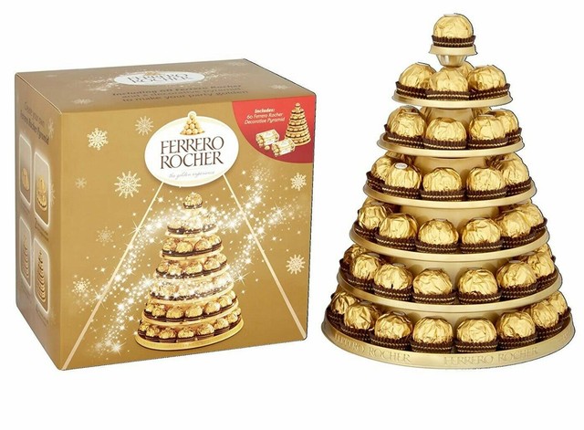 Ferrero Rocher Decorative Pyramid 750 G for sale online | eBay