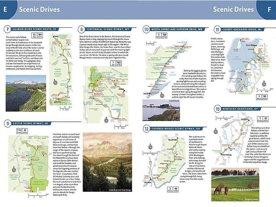 National Geographic Road Atlas 2024 BEST Large Scale Travel Maps United ...