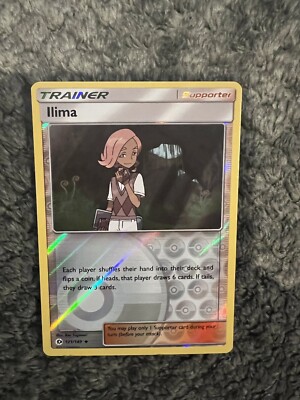 Ilima 121/149 (NM, Pokemon Card, Sun & Moon, Trainer, Reverse Holo ...