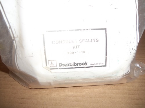 DREXELBROOK 290-1-18 CONDULET SEALING KIT DOW CORNING 3110 RTV SILICONE ...