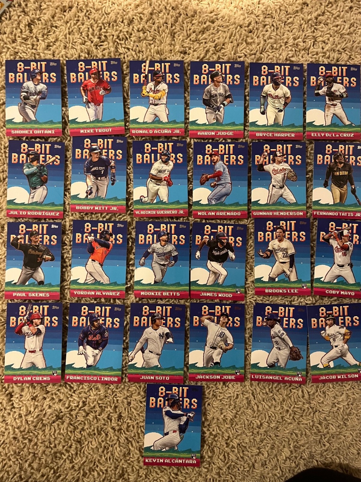 2025 Topps 8 Bit Ballers Insert, Pick your card, Complete Your Set | eBay
