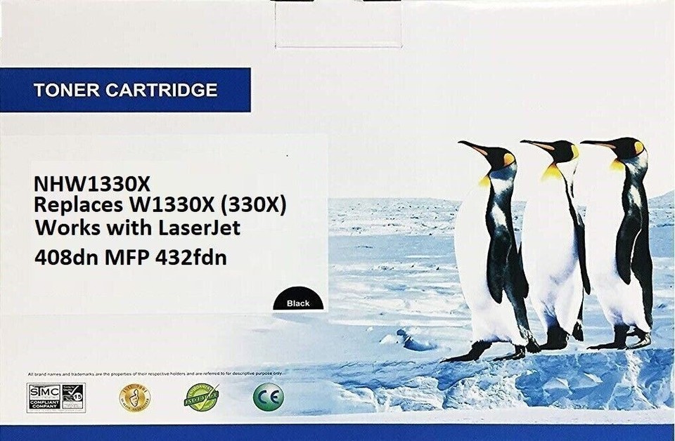 High-Yield Compatible Black Toner Cartridge for W1330X HP LaserJet ...