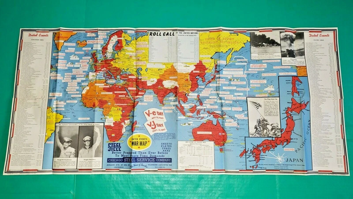 Vj Day Map