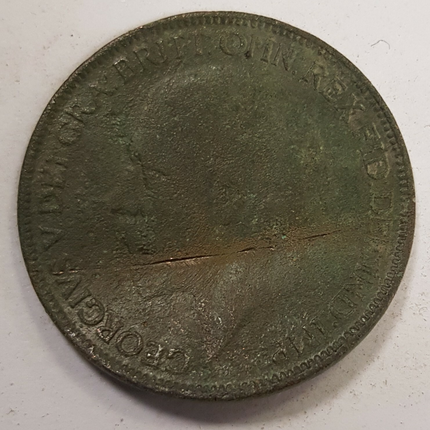 Old Coin 1927 One Penny British | eBay UK