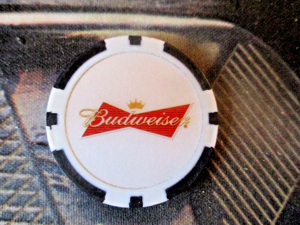 vtg - BUDWEISER BEER - Golf Ball Marker - Poker Chip - Bud Light ...