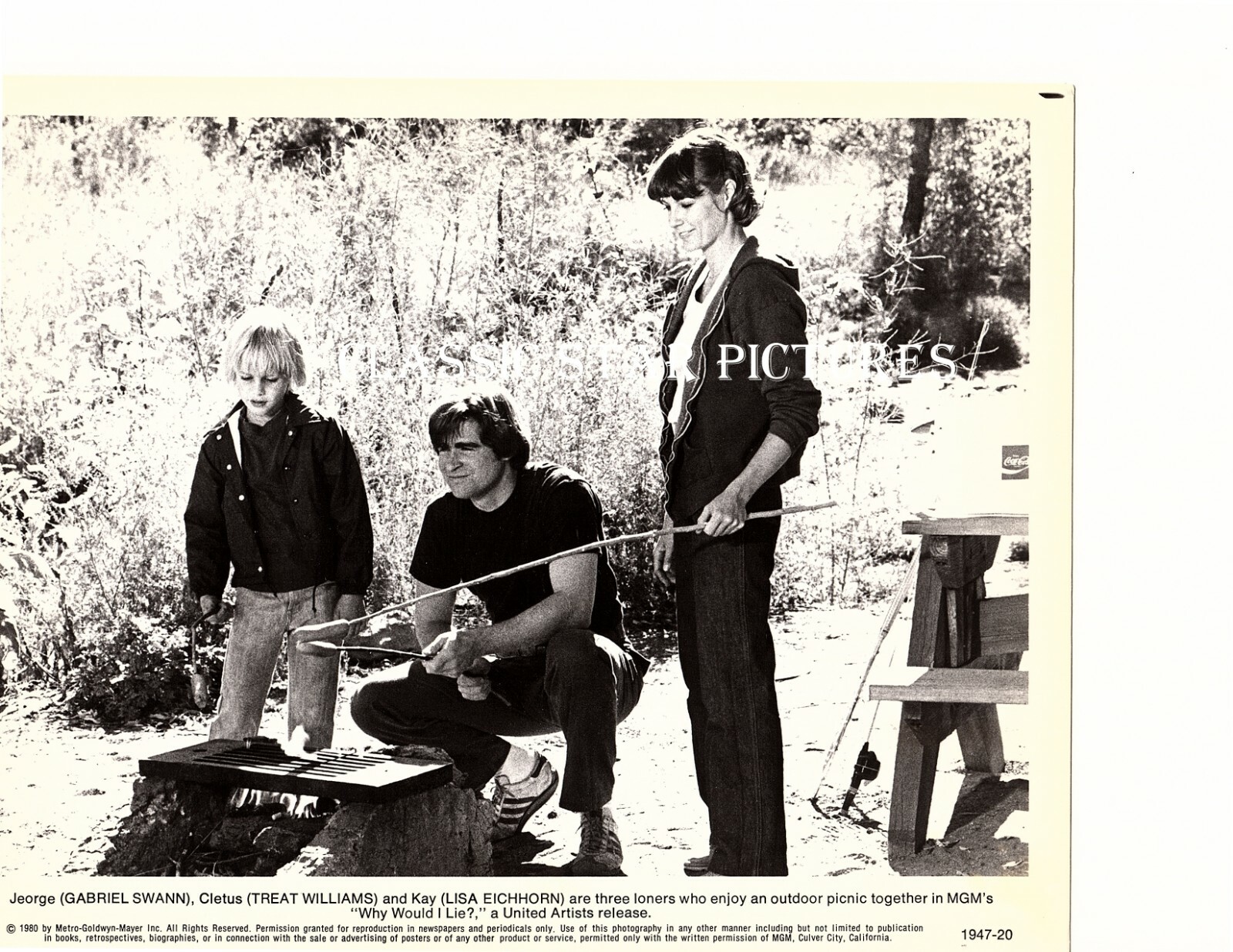 DD51 Gabriel Swann Treat Williams Lisa Eichhorn Why Would I Lie? 1980 ...