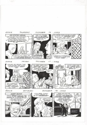 Little Orphan Annie 3pc Daily Strips - 10/16-10/18 2003 art by Alan ...