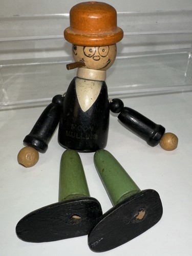 Jaymar Moon Mullins Wood Figures Wooden Jointed 5" | eBay