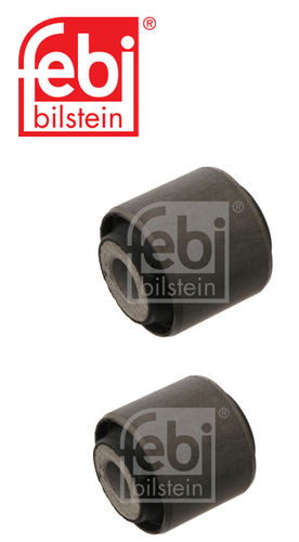 2x FEBI BILSTEIN 01305 Trailing arm / Suspension arm bush Rear Axle ...