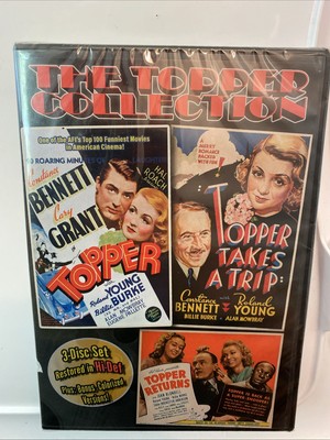 THE TOPPER COLLECTION 3 Disc DVD Topper, Topper Takes a Trip, Topper ...