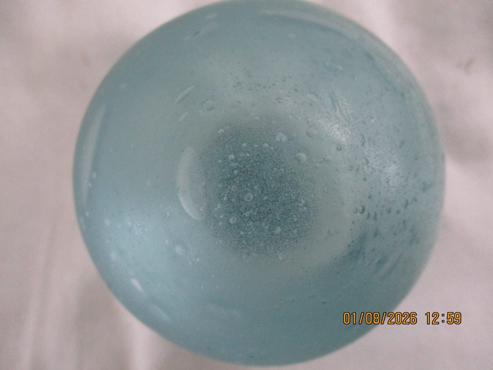 Six Storm Tossed Frosted Japanese Glass Floats Alaska BeachCombed | eBay