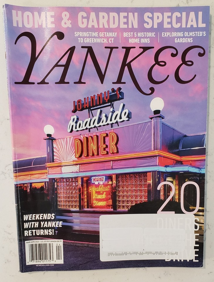 Lot of 6 Yankee Magazines New England's Magazine History Food Travel ...
