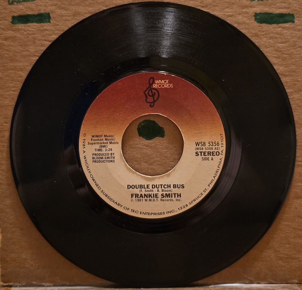 Frankie Smith - Double Dutch Bus / Double Dutch - WMOT 5356 45rpm | eBay