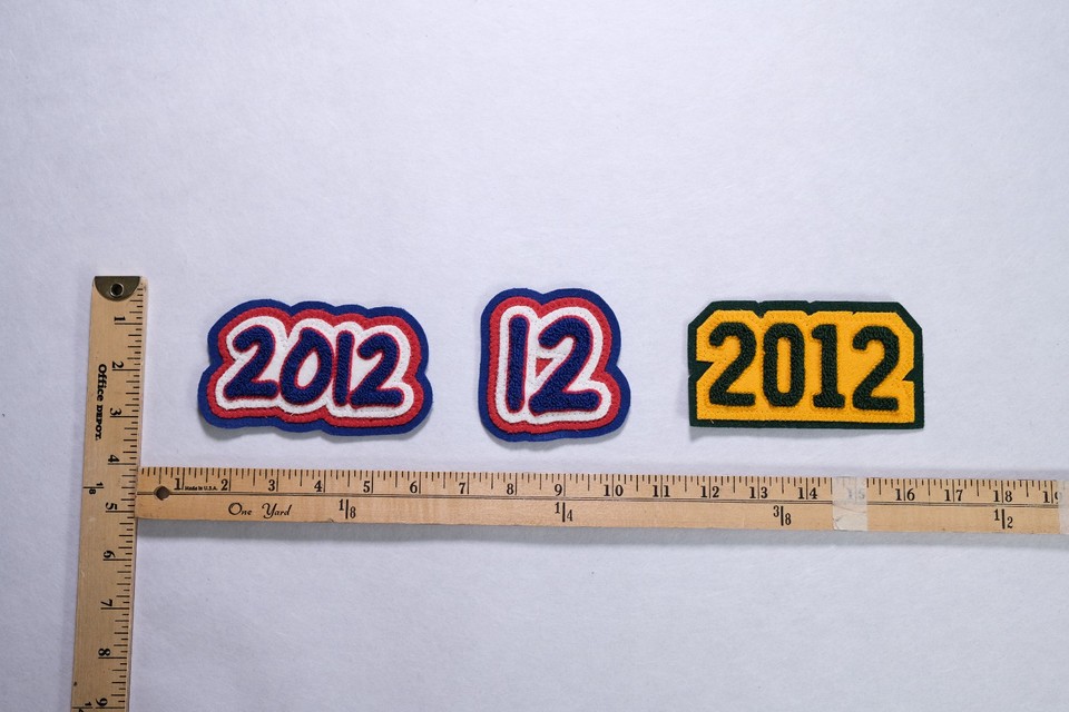 Vintage Chenille "Class of" Patches, 2003 - 2020 | Varsity & Letterman ...