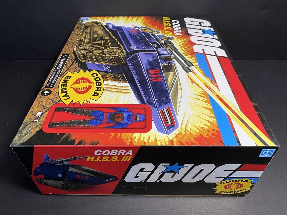 HISS III & Rip It GI Joe Retro vehicle figure Walmart exclusive MIB ...