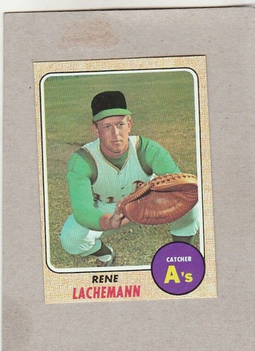 1968 Topps MLB # 422 Rene Lachemann | eBay