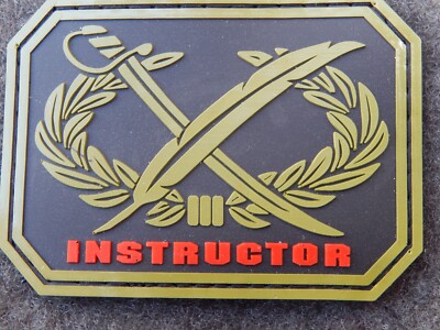 BOLIVIA - POLICE INSTRUCTOR - Rubber PVC Bolivian Policia Patch Hook&Loop RARE | eBay