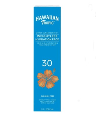 Hawaiian Tropic 30 Alcohol Free Sunscreen | eBay