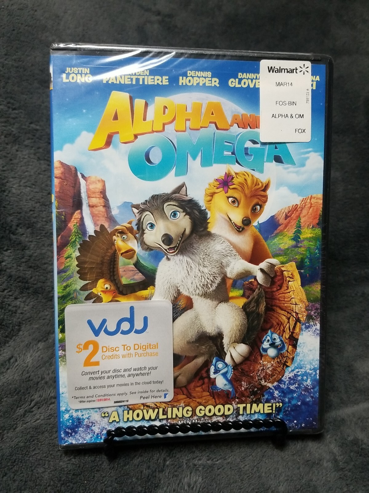 Alpha and Omega (DVD, 2011) NEW Sealed with Jr. Novel! Great Gift for ...