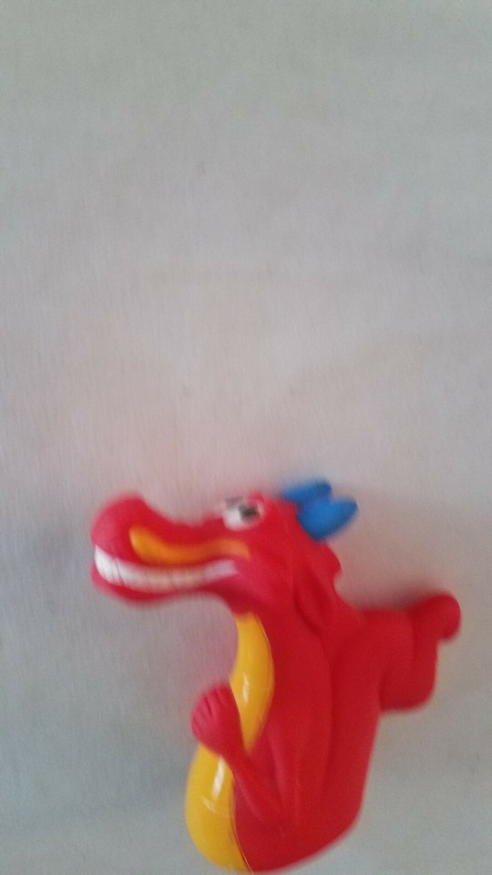 VTG 1998 Disney / Blockbuster MUSHU FINGER PUPPET Mulan Promo Dragon ...