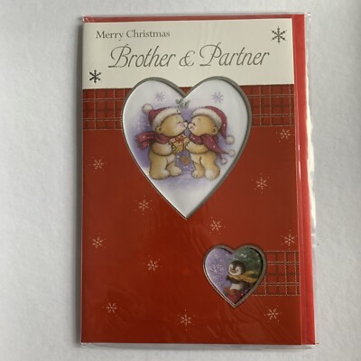 Brother & Partner Christmas Card Large. All proceeds to Autism charity ...