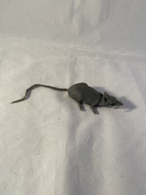 Realistic Fake Rubber Mouse Prank Halloween Decoration Prop Grey Mice ...
