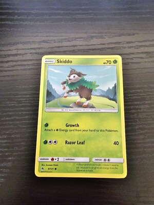 Skiddo - Sun & Moon: Forbidden Light (9/131) - Lightly Played - Pokemon ...
