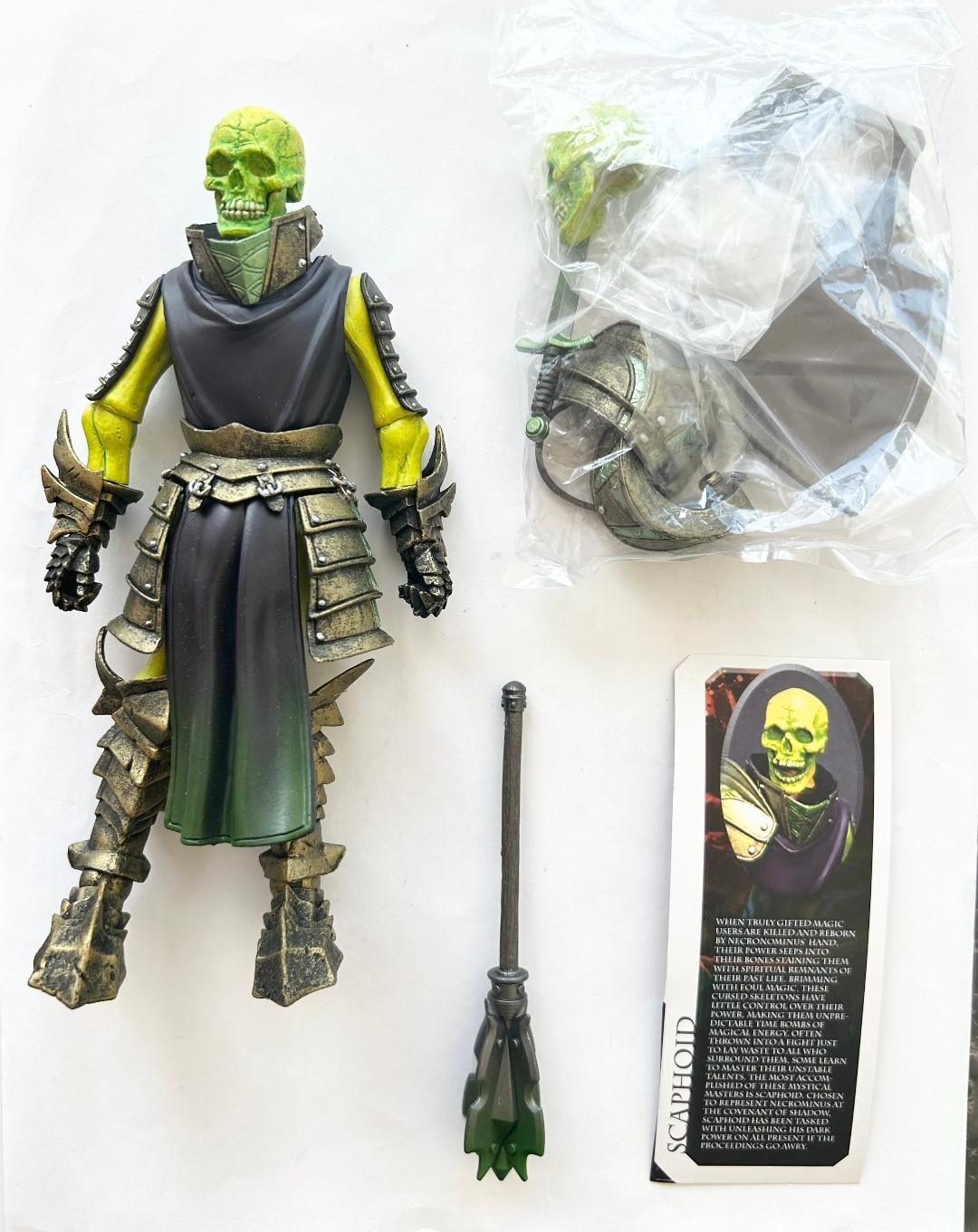 Four Horsemen MYTHIC LEGIONS Necronominus Army SCAPHOID Poison Skeleton ...