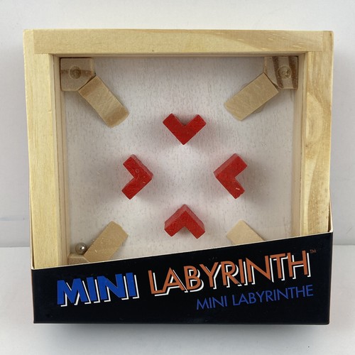 Mini Travel Wood Labyrinth Game by Giftcraft 67103850710| eBay