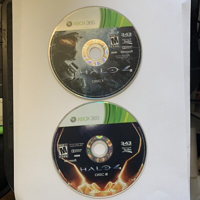 Xbox 360 Halo 4 Disc Only Both Disc's (2 Disc's) Video Games, Gaming | eBay
