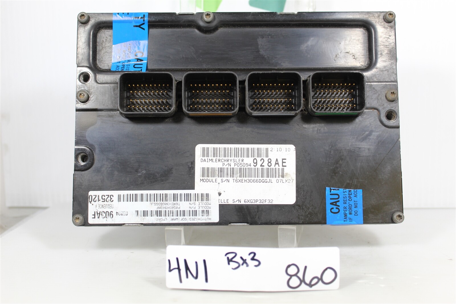 P05094928AE Dodge Charger 2007 2.7L Engine Control Unit ECU Module 4N1 ...