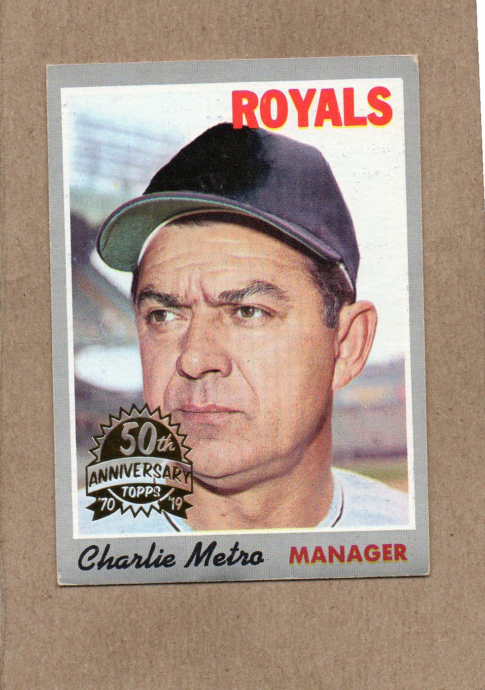 2019 heritage 50th buyback 1970 card charlie metro royals 16 | eBay