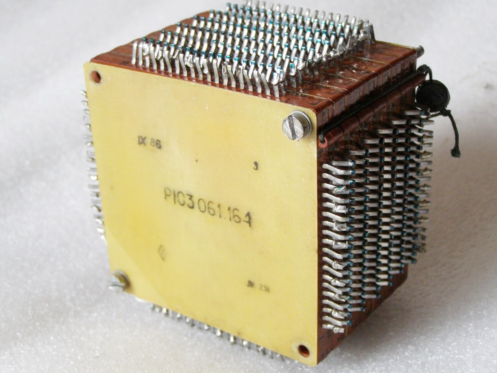 USSR Military Navy Radio Station Magnetic Ferrite Core Memory Cube 1986 ...