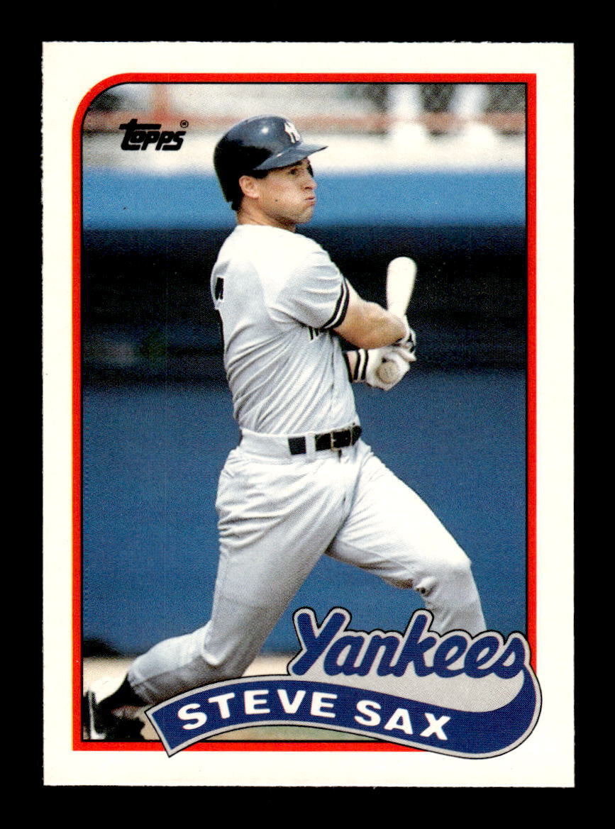 1989 Topps Traded Steve Sax #111T | eBay