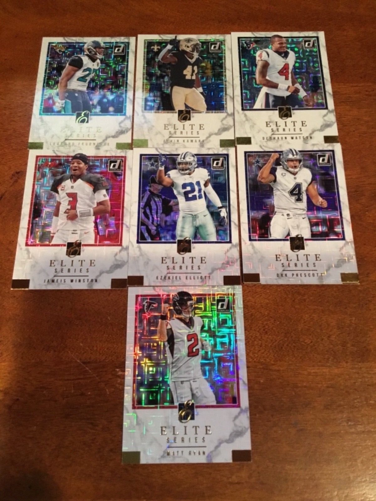 2018 DONRUSS ELITE SERIES YOU PICK BRADY RODGERS KAMARA WATSON ELLIOT ...