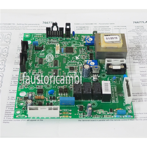 RADIANT ELECTRONIC BOARD BMBC DISPLAY DIGITECH 76677LA BOILER | eBay ...