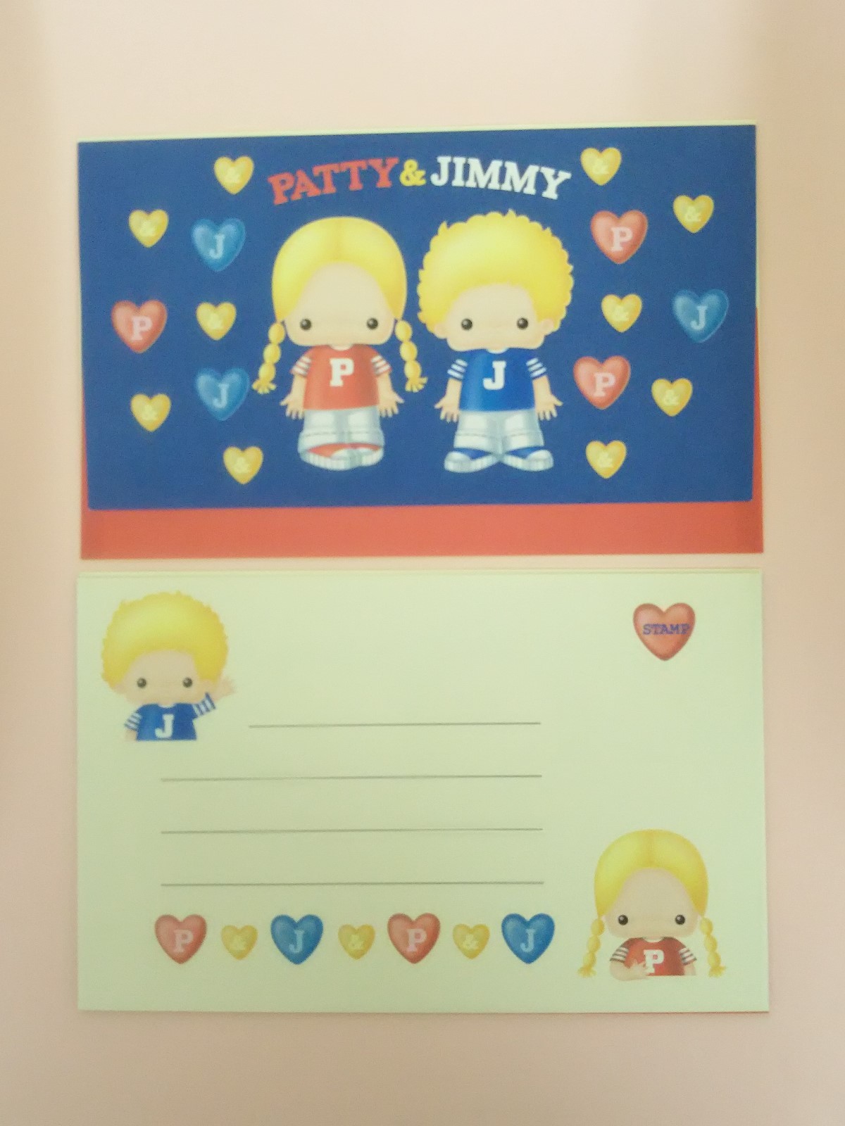 Rare Kawaii Patty & Jimmy Letter Set 1998 Sanrio Japan | eBay